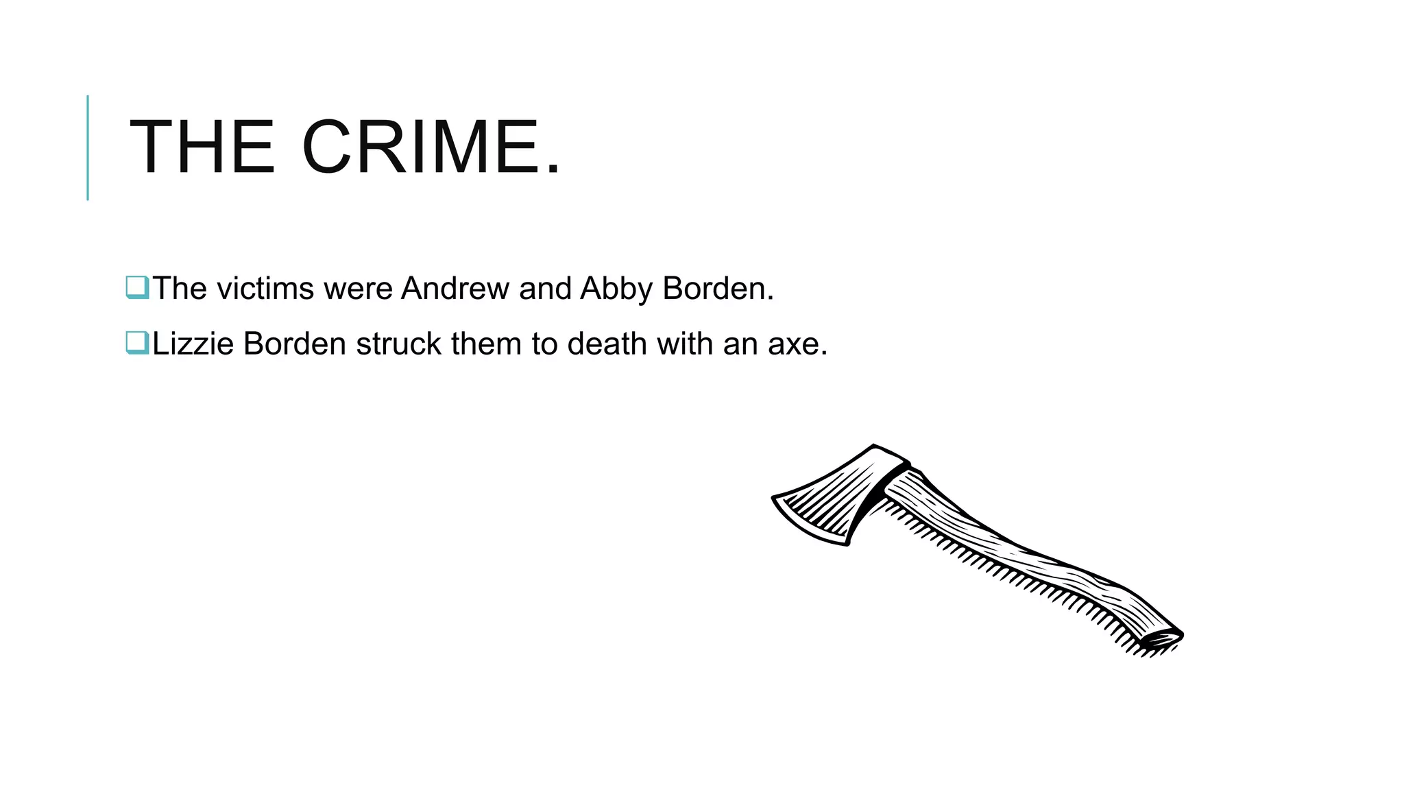 Lizzie borden case | PPSX