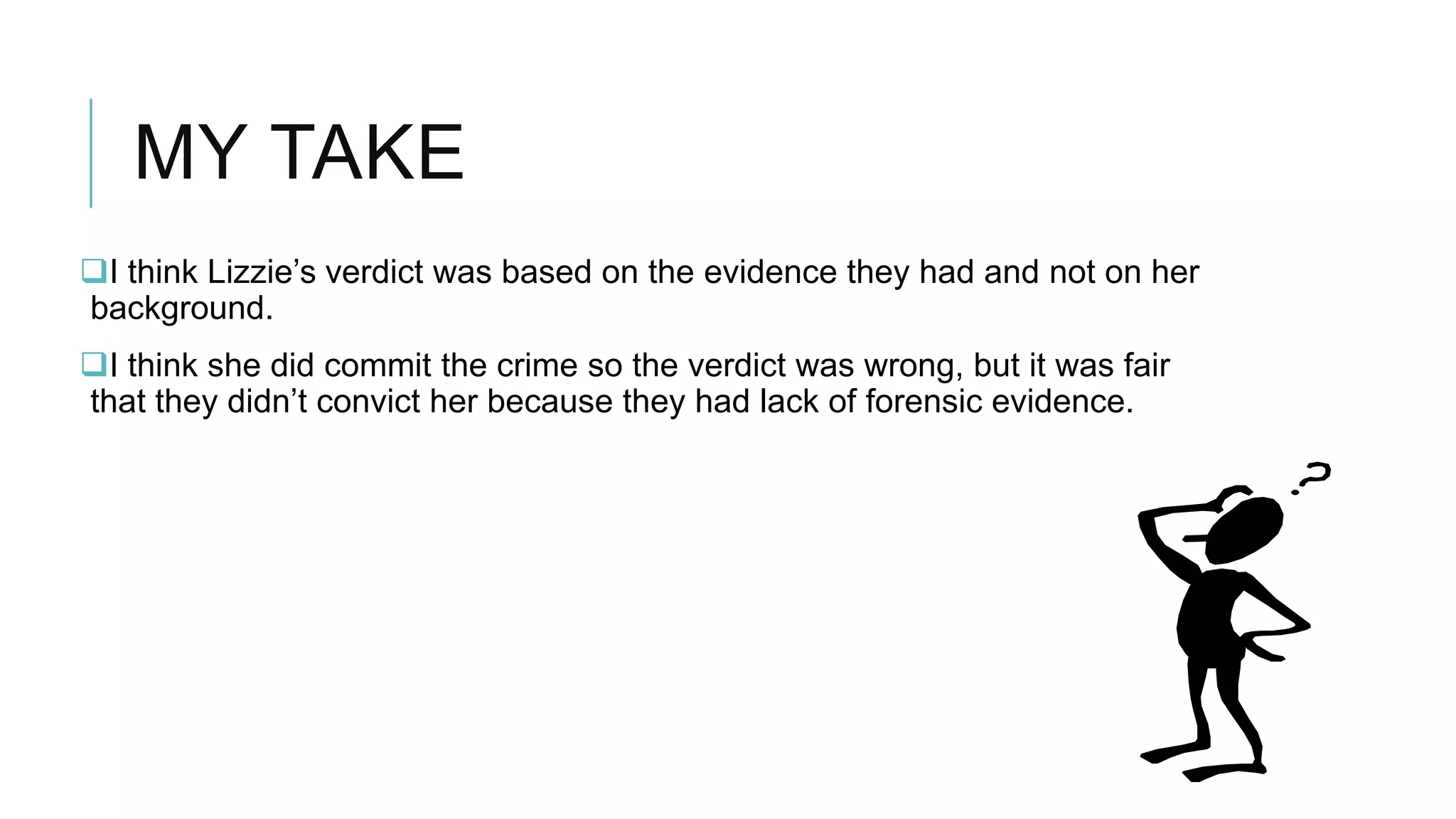 Lizzie borden case | PPSX