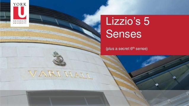 Alf Lizzio 5 Senses Theory Presentation Alf Lizzio 5 Senses Theory Presentation
