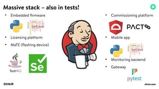 Keeping IoT stack in quality check - meetup IoT Under Test | PDF