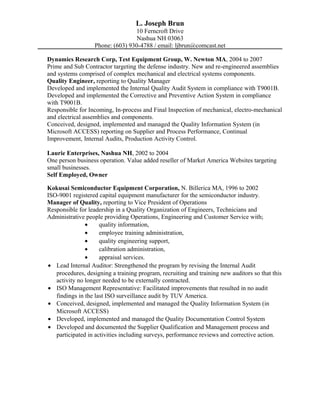 L j brun_resume | DOC