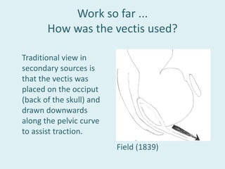 Competing 19th Century Midwifery Instruments; Forceps/Vectis Rivalry ...