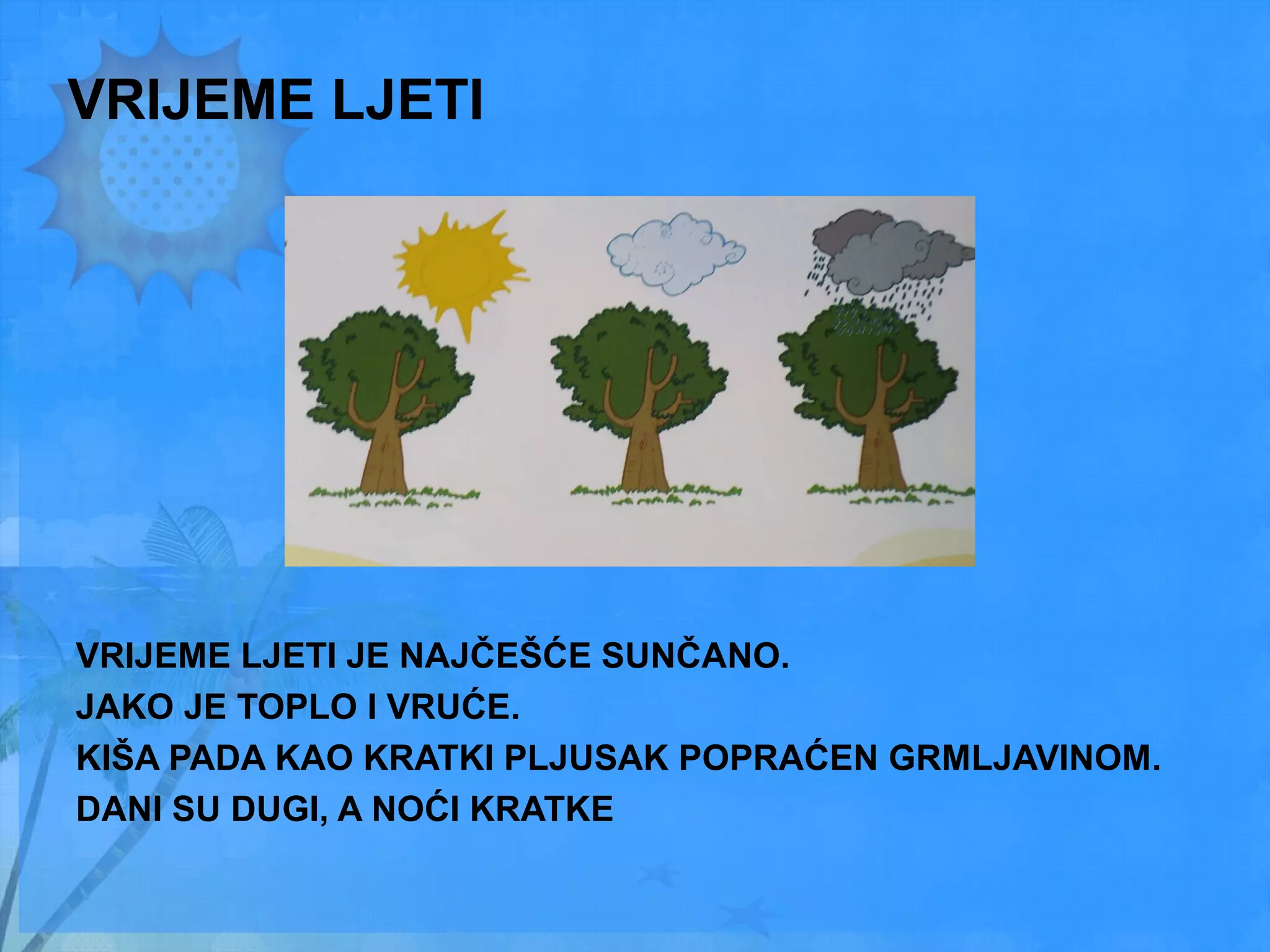 Ljeto - priroda ljeti | PPT