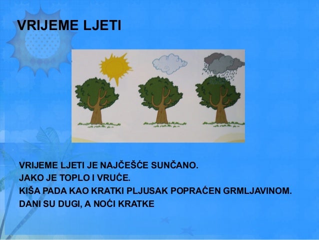 Ljeto - priroda ljeti