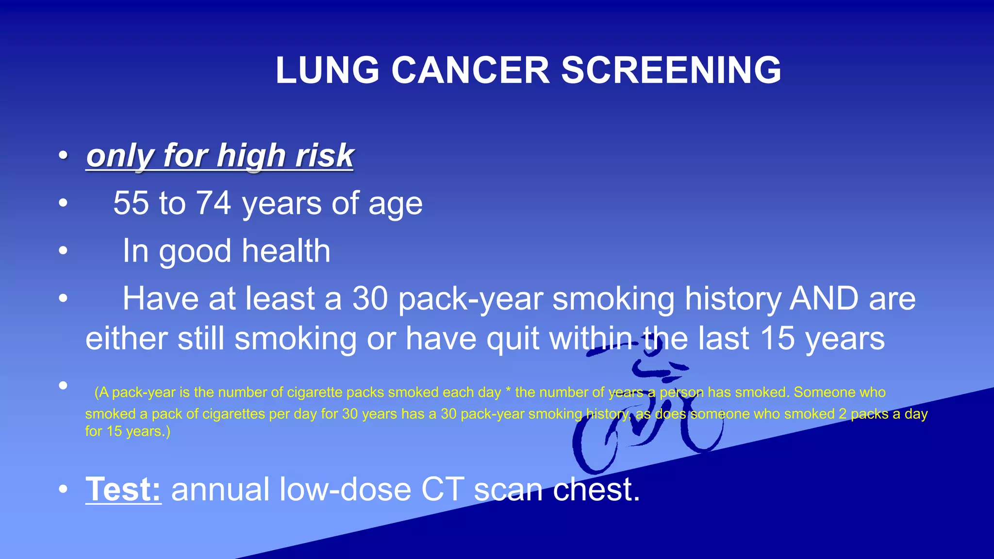 Cancer prevention and screening | PPTX