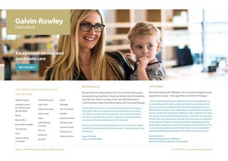 Galvin rowley executive corporate brochure | PDF