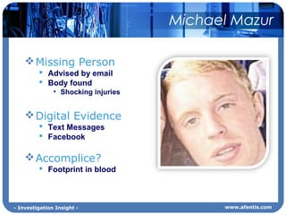Murder Case Studies - Investigation Insights | PPT
