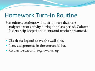 L johnson classroom management plan | PPT