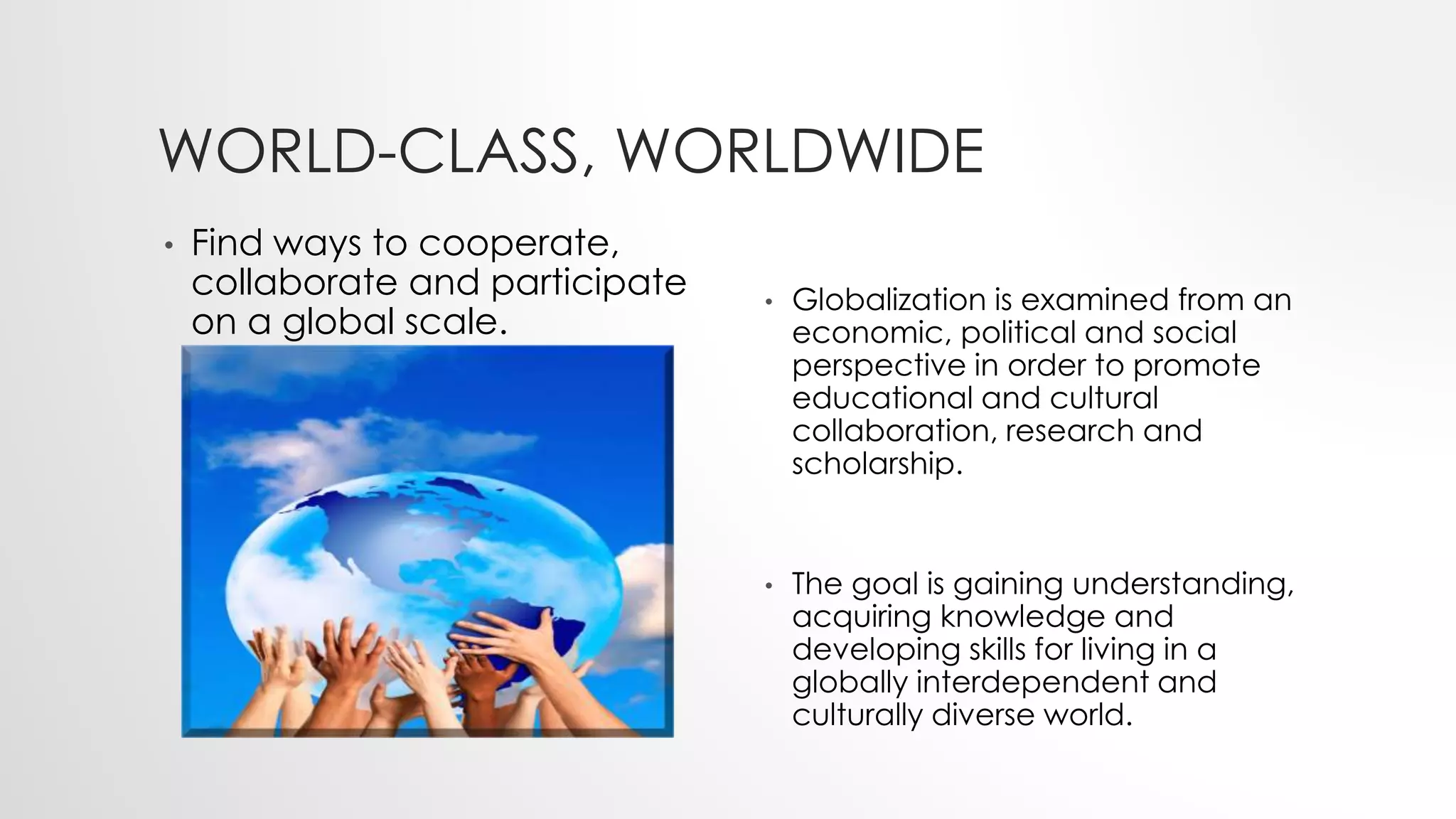 HETL Conference 2014 Indicators of Globalization LJohnson | PPTX