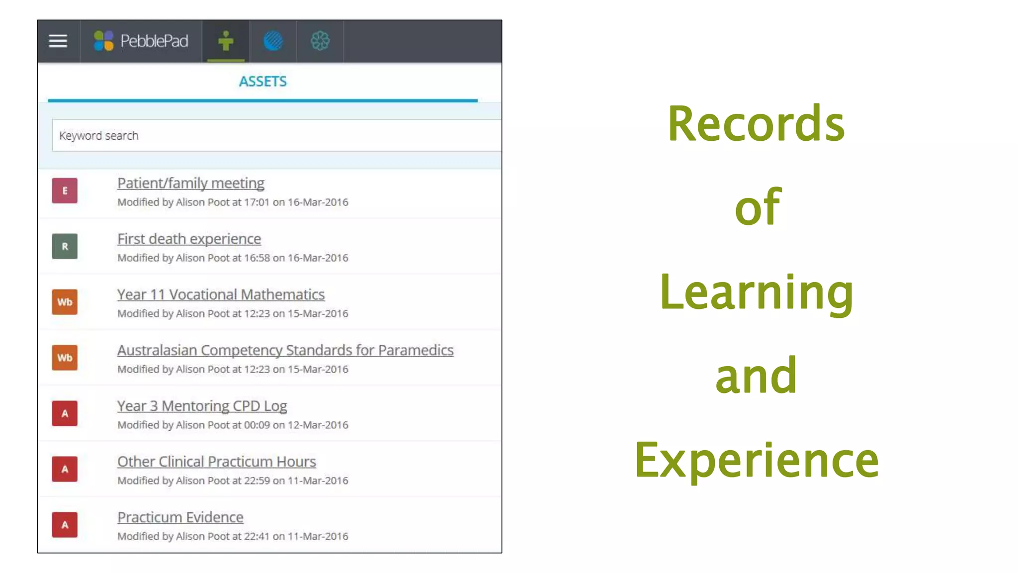 PebblePad Learning Journey Platform | PPT
