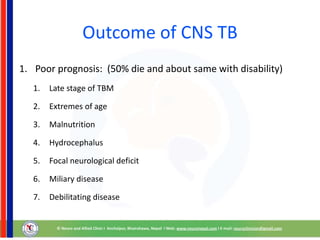 CNS Tuberculosis in developing countries | PPTX