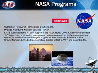 LJT Corporate Capabilities | PPT