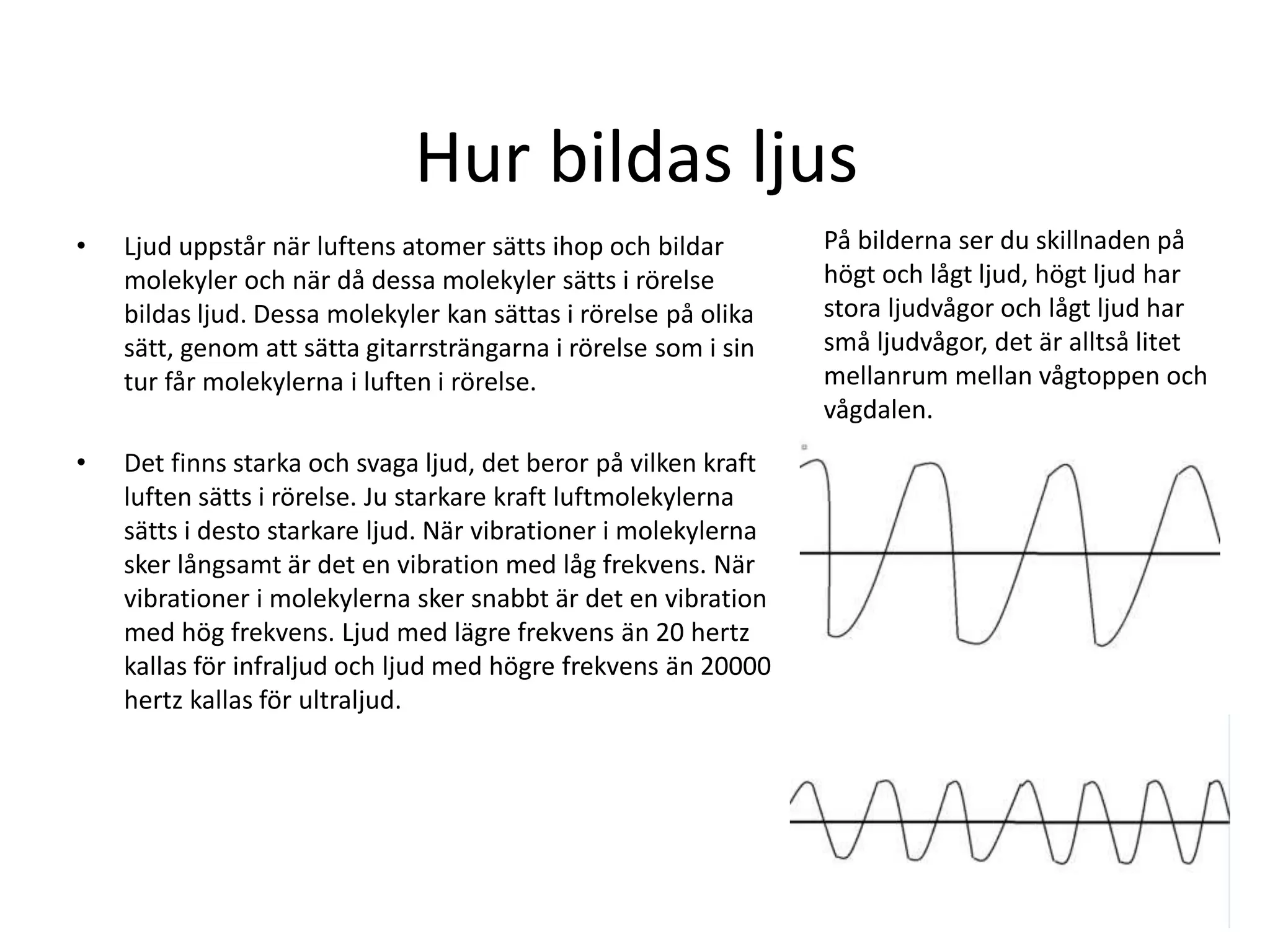 Ljud och ljus Hanna | PPT