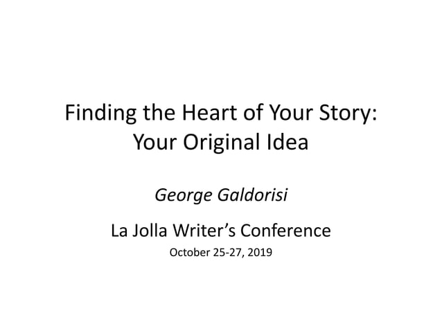 Heart of the Story | PPT