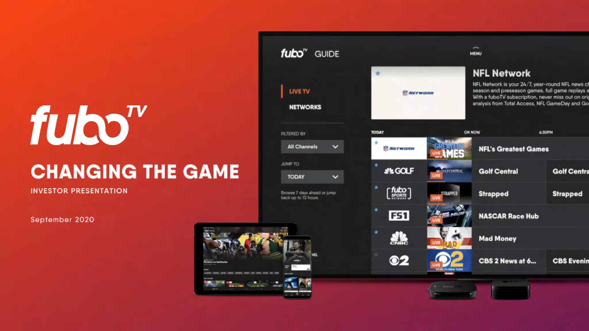 fuboTV IPO Deck | PDF