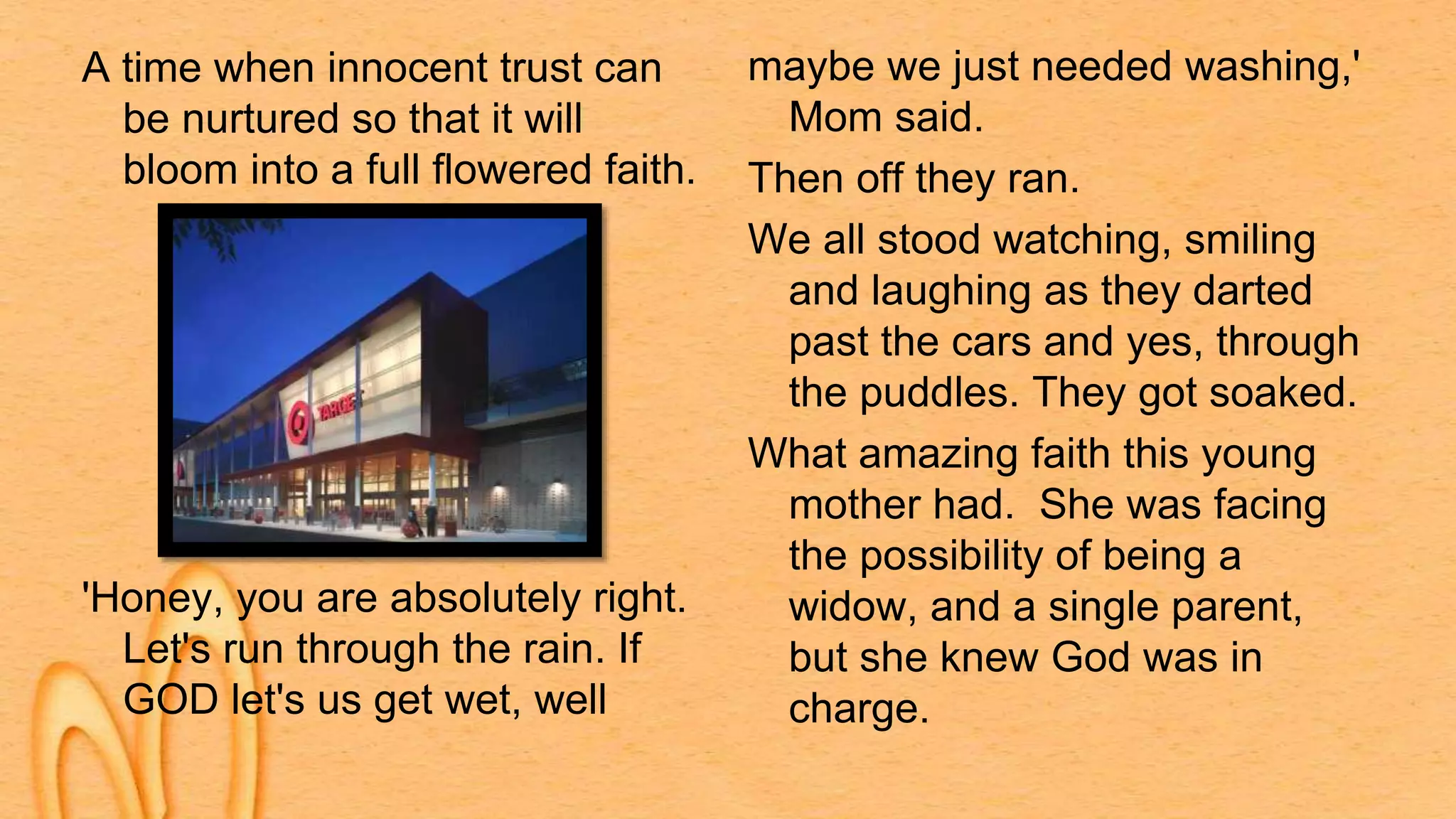 4th Sunday – Gospel Illustration - Luke 4:21–30 – A Little Girl’s Faith ...