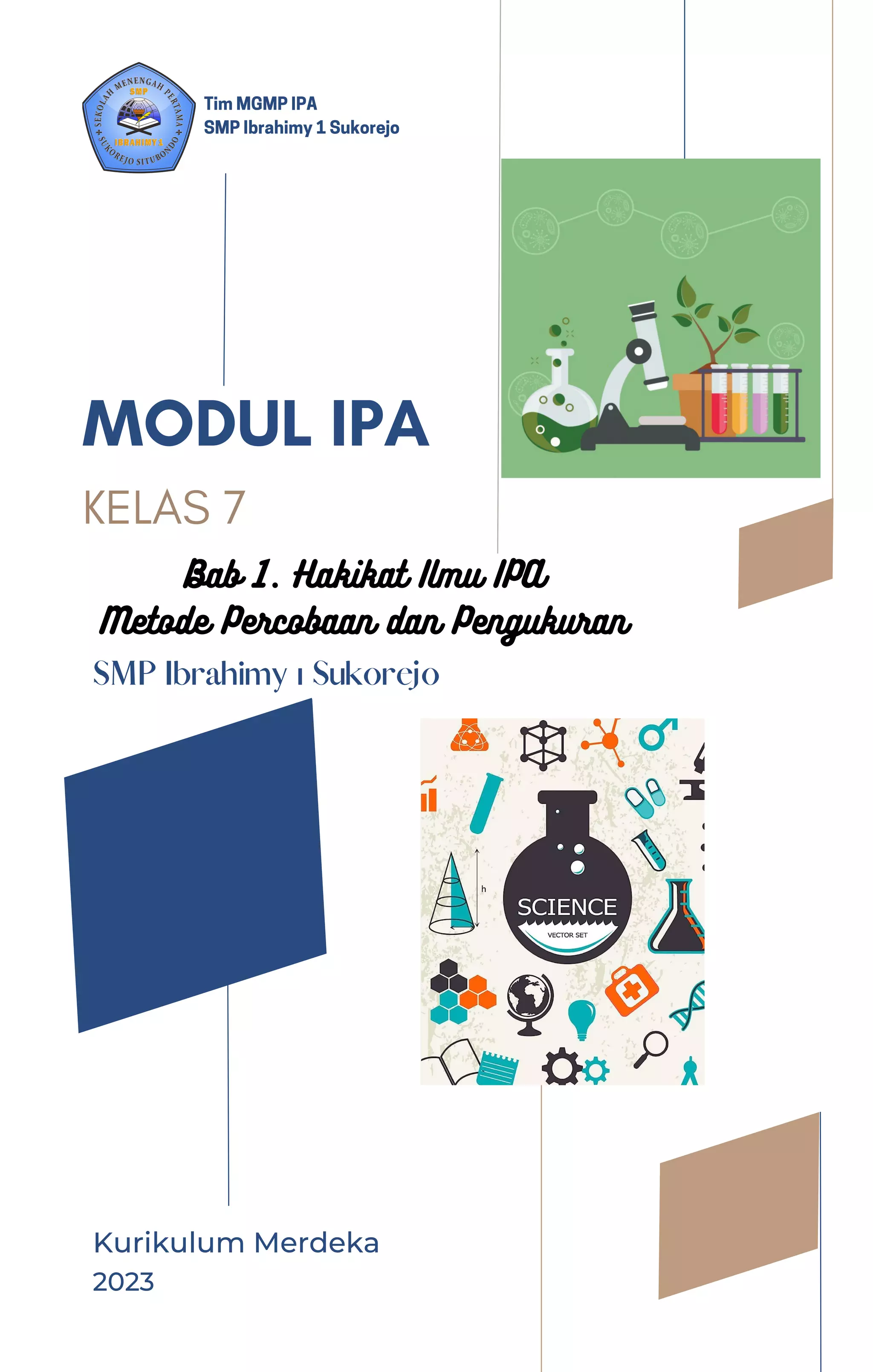 Modul IPA Fase D Bab 1. Hakikat Ilmu IPA Kurikulum Merdeka SMP Ibrahimy 1 Sukorejo | PDF