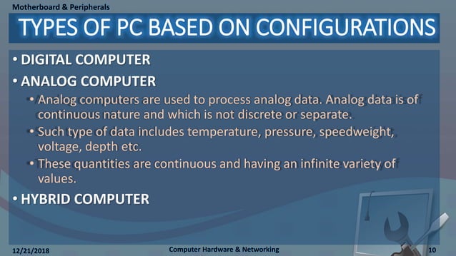 Lkk01 Computer Hardware And Networking Ppt Pptx Computer Peripherals Computing