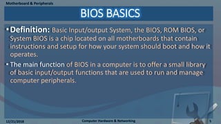 Lkk01 Computer Hardware and Networking ppt | PPTX