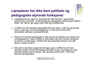 L K06 Samisk Del 2, N F | PPT