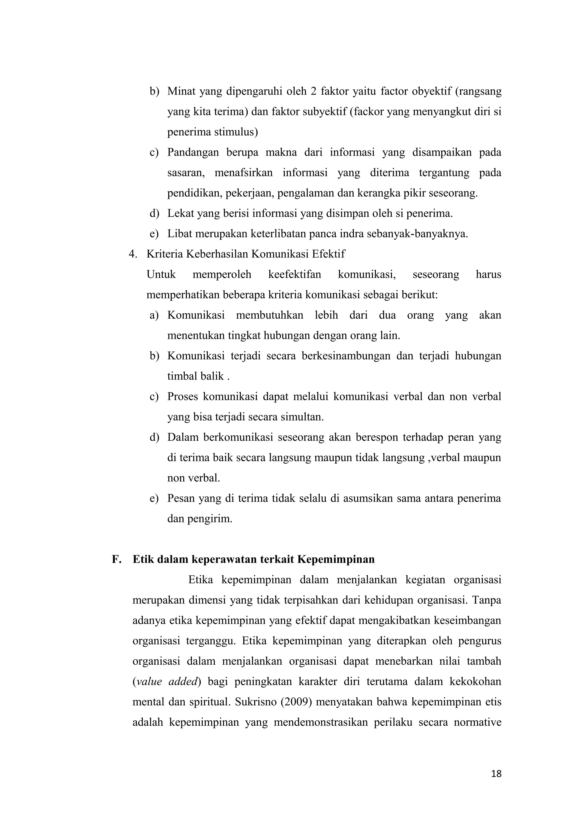 Kepemimpinan Dalam Keperawatan " KONSEP DASAR KEPEMIMPINAN DALAM ...