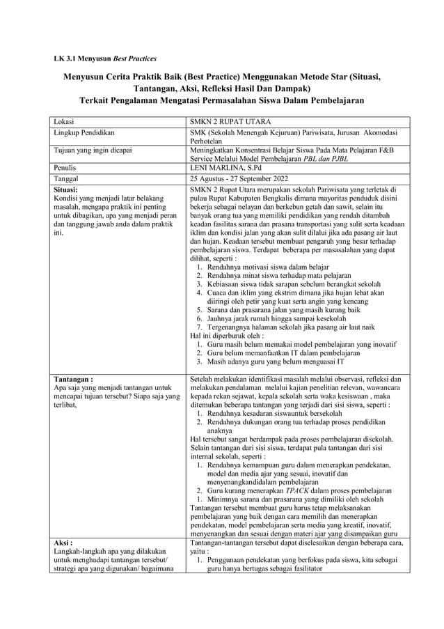 LK 3.1 Menyusun Best Practices LENI.pdf