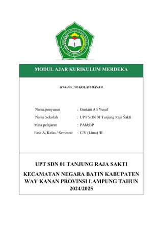 LK 6 - Penyusunan Modul Ajar PBL Sholikatul Mahmudah.docx