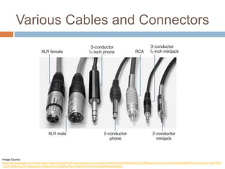 Cables and Connectors | PPT