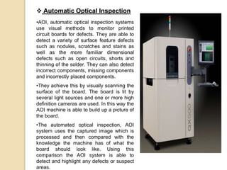 Project Report on SMT and through-hole technology | PPTX