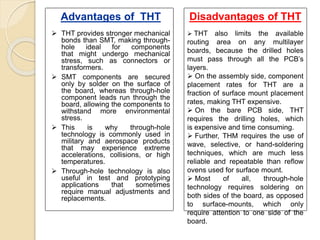 Project Report on SMT and through-hole technology | PPTX