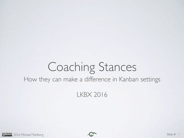 What coaching stances can do for you in Kanban settings... | PDF | Sports
