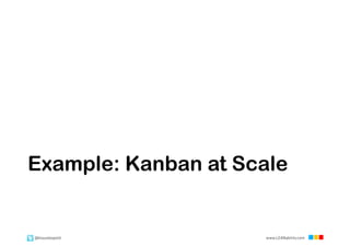 LKCE14 Kanban at Scale, Scaling Kanban | PDF