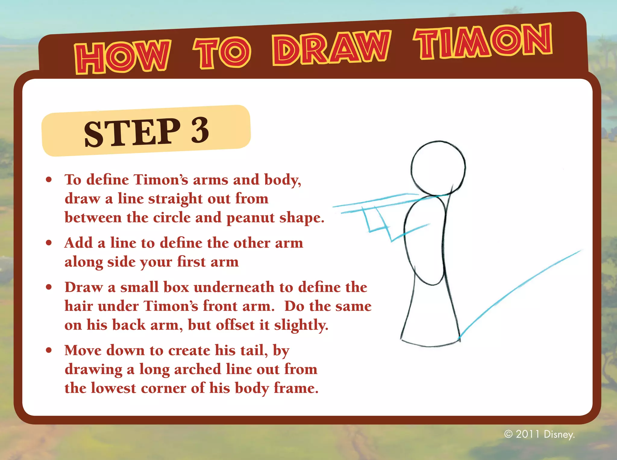 How To Draw Timon | PDF
