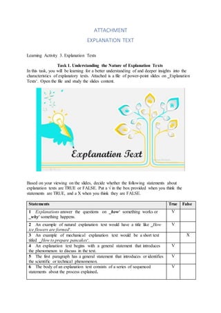 LK EXPLANAATION TEXT.docx | Internet for Beginners | Internet