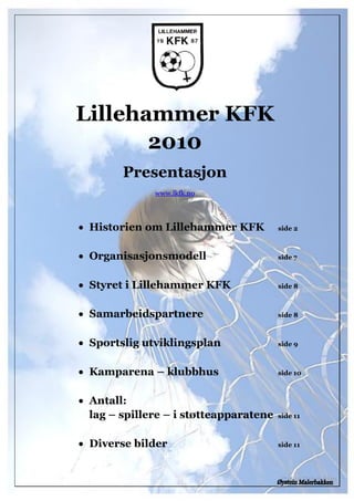 Lkfk presentasjon 2010 | PDF