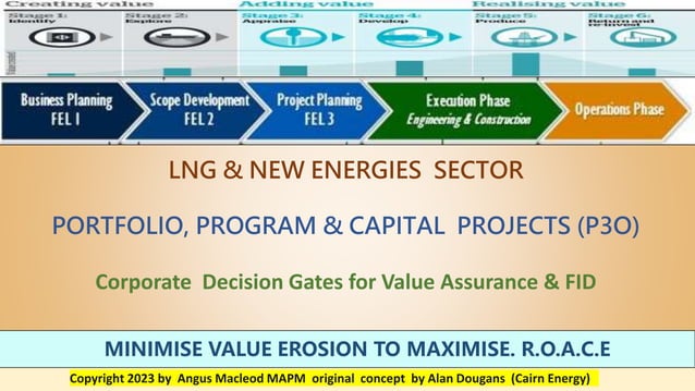 LKG COMBINED VALUE ASSURANCE PRESENTATION OF CAPITAL PROJECTS BY FRONT ...
