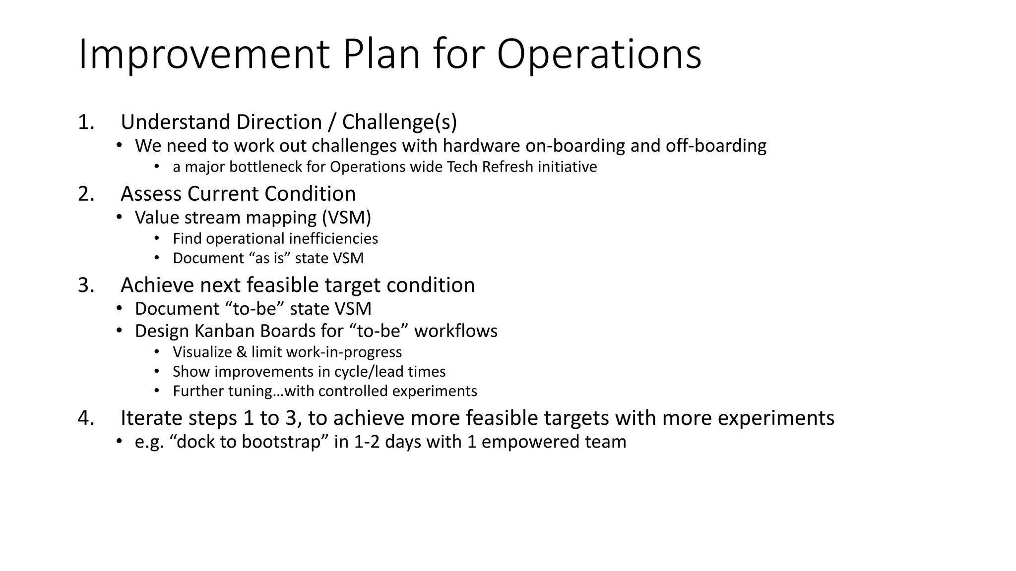 LKIN2018: leveraging Lean and Kanban to implement continuous improvement | PPT