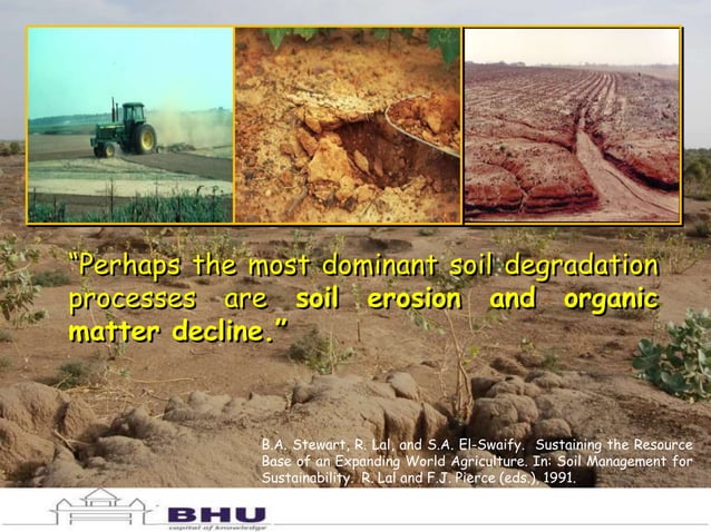 Soil Degradation in India: Challenges and Potential Solutions | PPTX ...