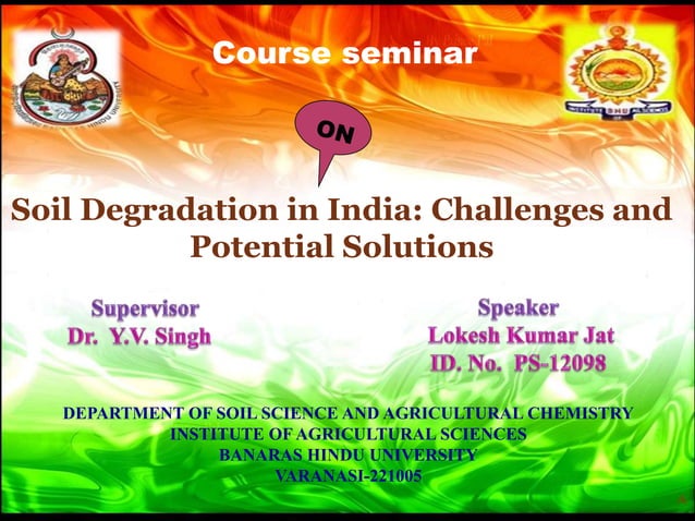 Soil Degradation in India: Challenges and Potential Solutions | PPTX ...