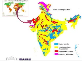 Land Degradation In India Map