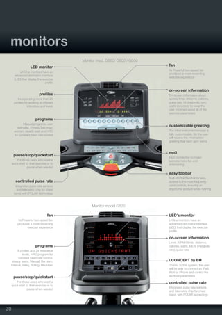 LK Lin Catalogue. BH Fitness | PDF