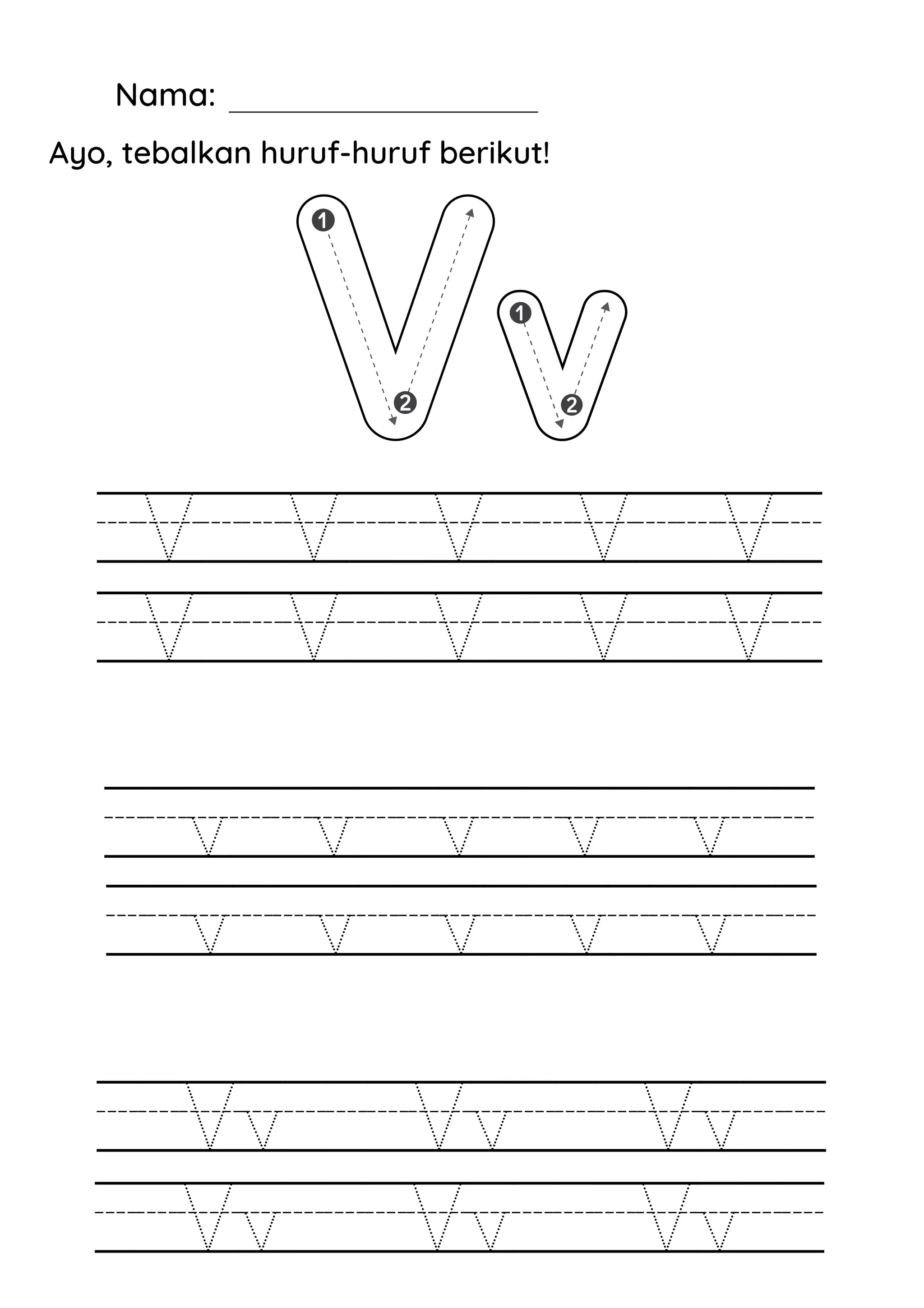 LKPD_Menebalkan huruf Bahasa Indonesia Kelas 1.pdf