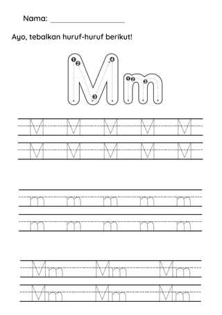 LKPD_Menebalkan huruf Bahasa Indonesia Kelas 1.pdf