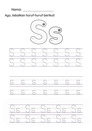 LKPD_Menebalkan huruf Bahasa Indonesia Kelas 1.pdf