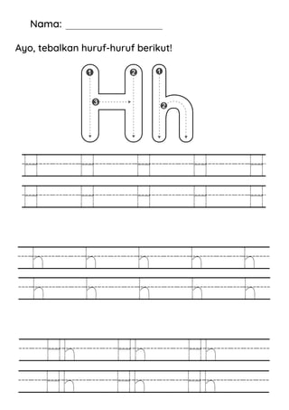 LKPD_Menebalkan huruf Bahasa Indonesia Kelas 1.pdf