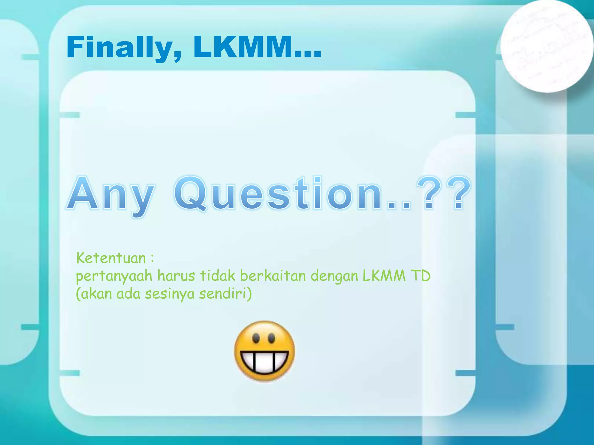 Lkmm | PPTX