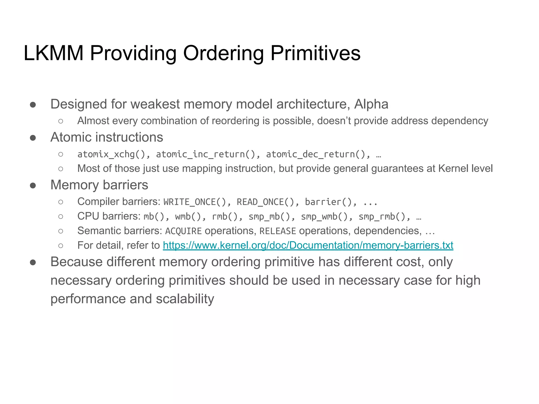 Linux Kernel Memory Model | PDF