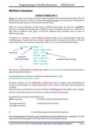 Lk module4 structures | PDF