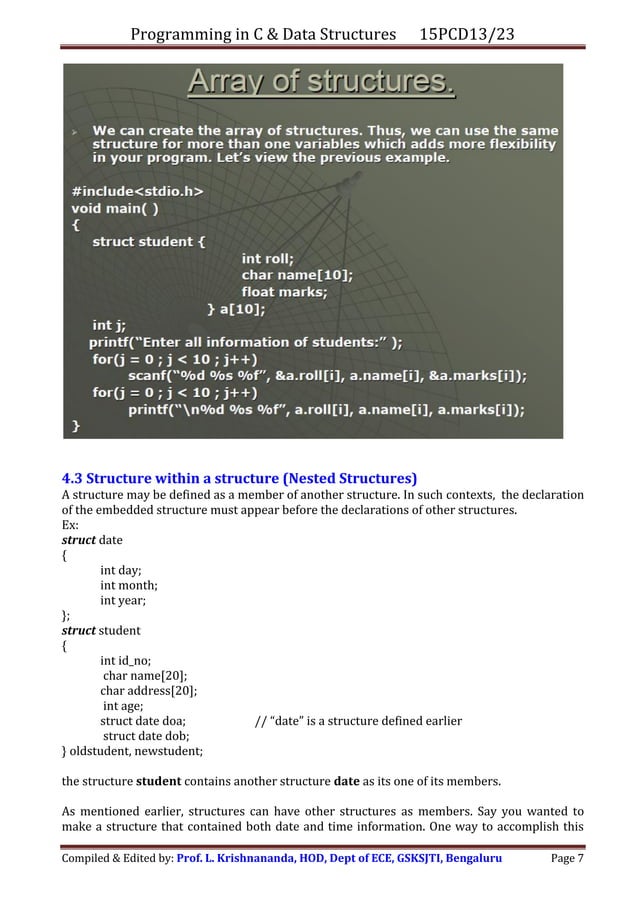 Lk module4 structures | PDF