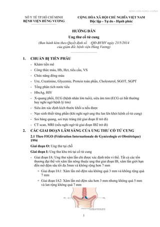 Ung thư cổ tử cung | PDF